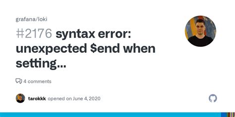 Syntax Error Unexpected End When Setting Server Path Prefix Issue Grafana Loki