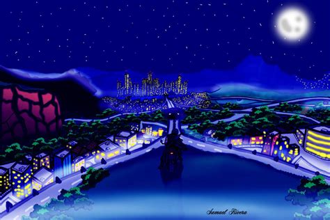 Decendant Map Night Time By Samrican07 On Deviantart