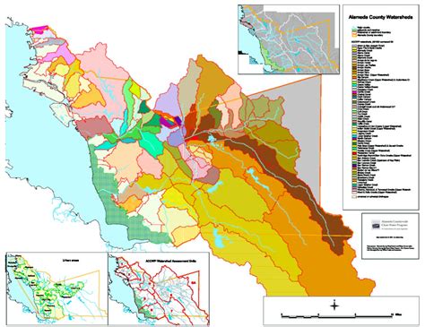 Alameda County Watershed Map Clean Water Program