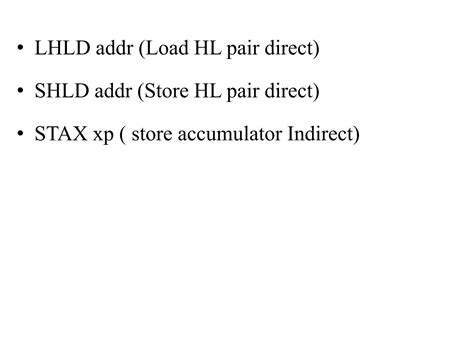 Unit 2 8085 Microprocessor And 8051 Microcontrollerpdf
