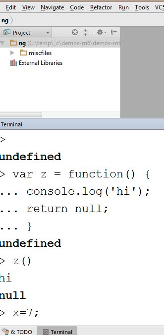node js how to avoid undefined output from node repl stack overflow