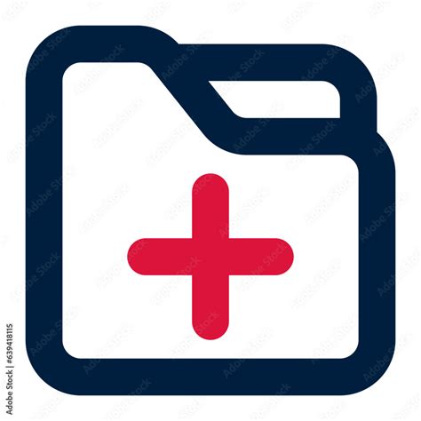 Create Folder Icon Vector File And Folder Symbol Stock Vector Adobe Stock
