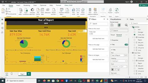 Ubaid Memon On Linkedin I Have Created Sale Data Report Power Bi