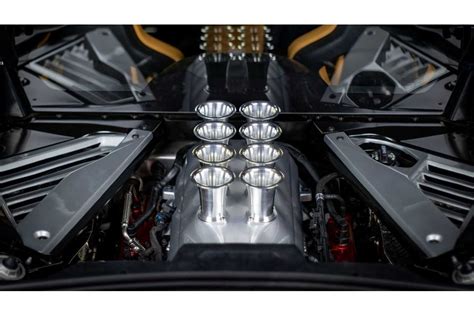 C8 2020-2024 Chevrolet Corvette Custom Painted Engine Cover W/Silver ...
