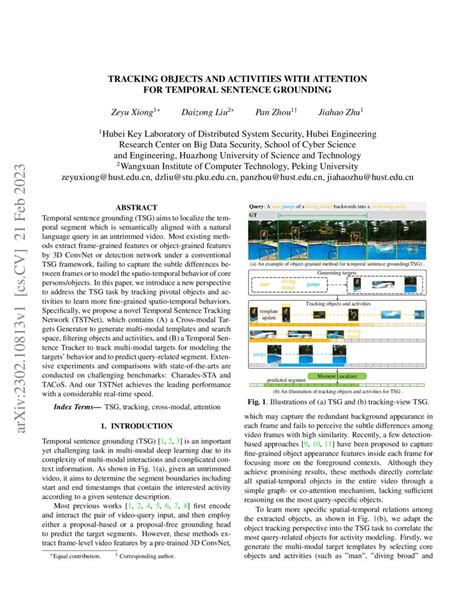 Tracking Objects And Activities With Attention For Temporal Sentence Grounding Deepai