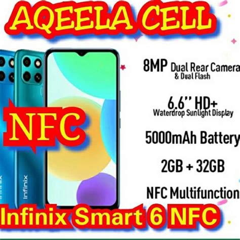 Jual Infinix Smart 6 NFC 2 32 RAM 2GB ROM 32GB NEW GARANSI RESMI Di Seller Aqeelacell Gandul