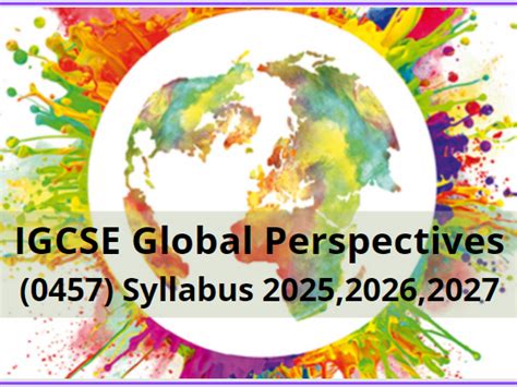 A Brief Introduction To Global Perspectives 0457 Teaching Resources