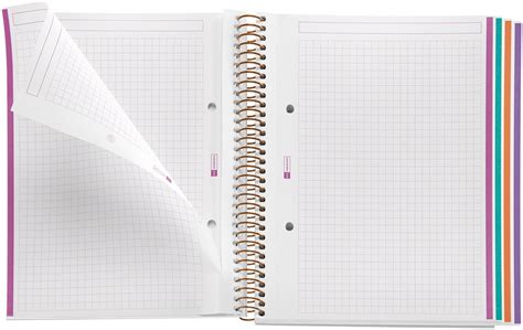 Miquelrius უჯრებიანი ბლოკნოტი გვერდული ზამბარით 210 X 176 მმ Veli Store