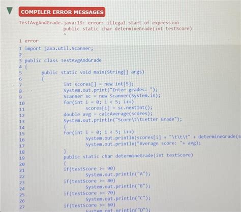Solved 7 Test Average And Grade Write A Program That Asks