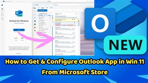 How To Download And Configure Outlook App In Windows 11 Outlook As App From Microsoft Store