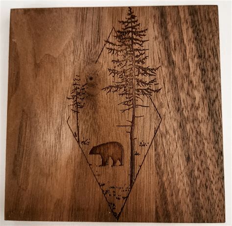 Nature Designs Wood Engraving Patterns For Laser Instant Download
