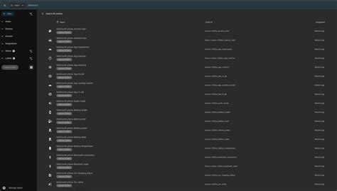 generate an entity card with all available entities from a single