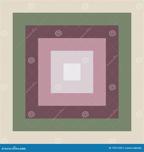 Squares In Nature Nude Colors Background Stock Vector Illustration Of Earth Nature