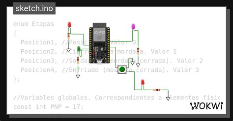 Máquina De Estados Tfg Wokwi Esp32 Stm32 Arduino Simulator