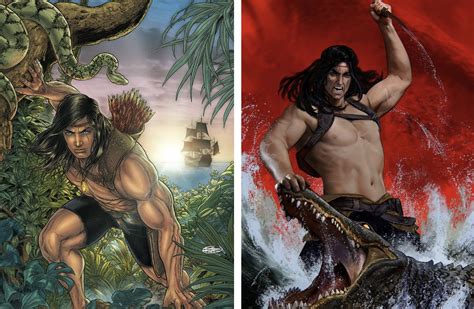 Absolute Tarzan By Steve Orlando And Renato Guedes From Alien And Idw