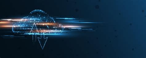 Premium Vector Cloud Computing Storage Technology Background Digital Data Services Innovation