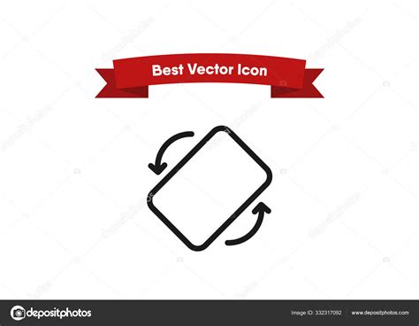 smartphone mobile phone rotation vector stock vector by ©nermin99 332317092