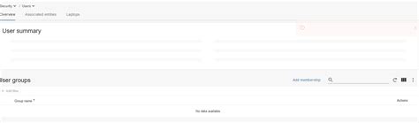 Protocol On Server Not Yet Implemented When Requesting User Properties Community