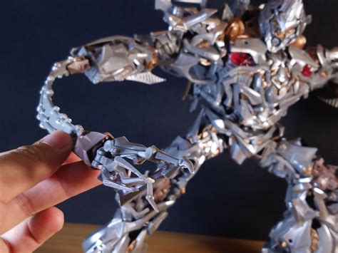 Transformers Masterpiece Movie Mpm 08 Megatron In Hand Images Transformers News Tfw2005