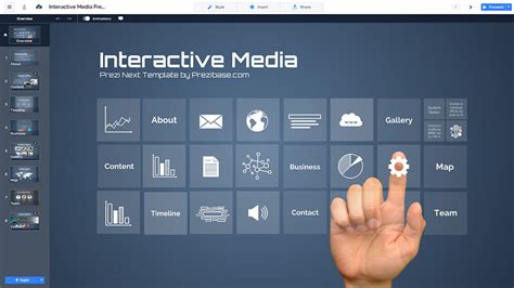 Free Prezi Templates Prezibase
