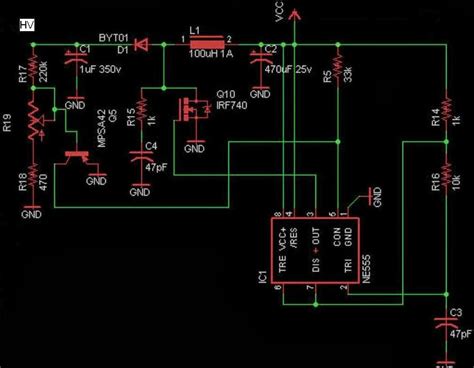 wise time with arduino high voltage power sources for tubes nixie