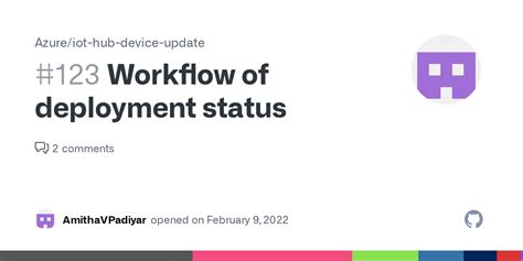 Workflow Of Deployment Status · Issue 123 · Azureiot Hub Device Update · Github