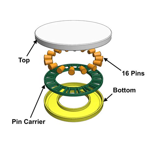 Mini Turntable 100mm Lazy Susan By Logicalplanet Download Free Stl Model