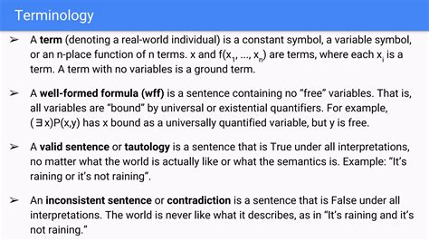 First Order Logic Pdf