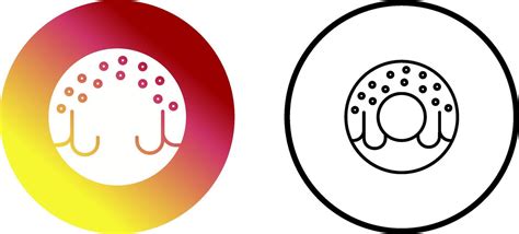 Doughnut Vector Icon 42477776 Vector Art At Vecteezy