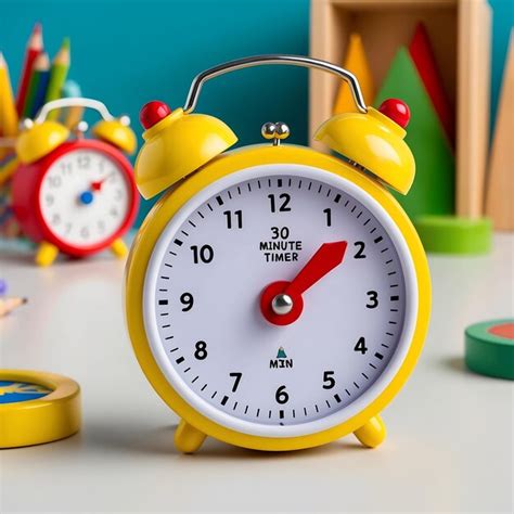 Digital 30 Minute Timer With Clear Display Premium Ai Generated Image