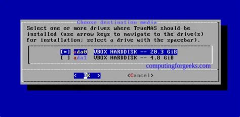 How To Install And Configure TrueNAS CORE Storage ComputingForGeeks