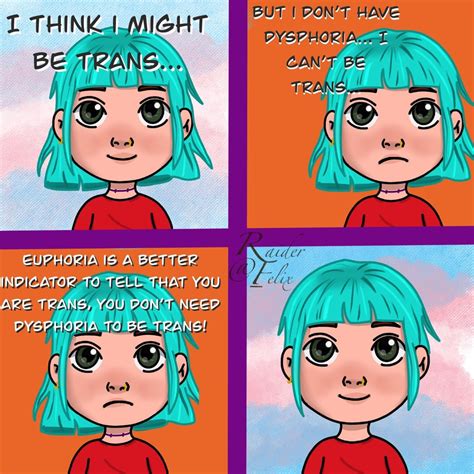 The Same For Non Binary People You Dont Need Dysphoria Happy Pride