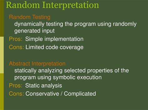 Ppt Precise Inter Procedural Analysis Powerpoint Presentation Free