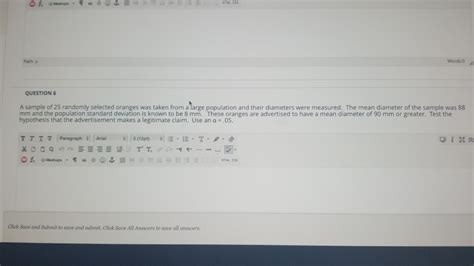 solved path p words 0 question 6 a sample of 25 randomly