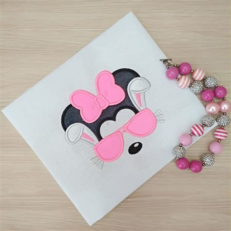 Easter Mouse With Rabbit Glasses Easter Bunny Mouse Design Inspire Uplift