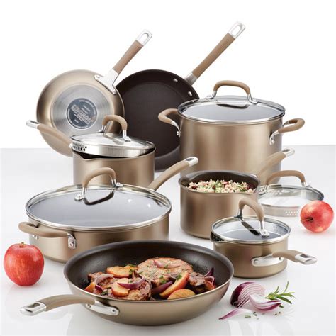 Circulon Premier Professional 13 Piece Hard Anodized Cookware Set Same