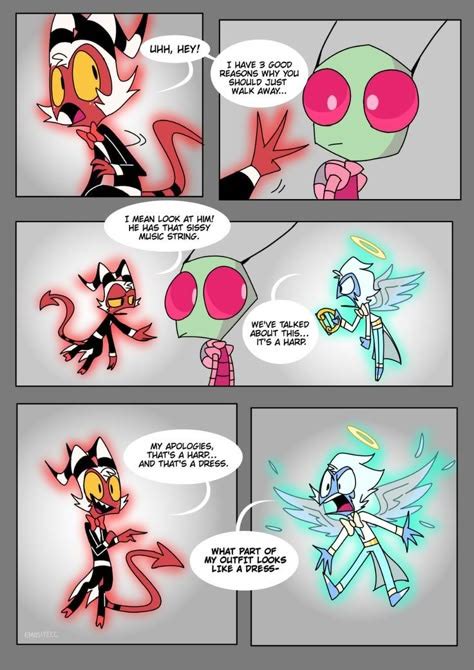 I Somehow Knew This Would Happen Xd Invader Zim Zim Dib Gaz Invader Zim Characters Invader