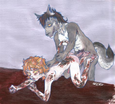 Rule 34 Acrylic Painting Artwork All Fours Anal Anal Sex Animal