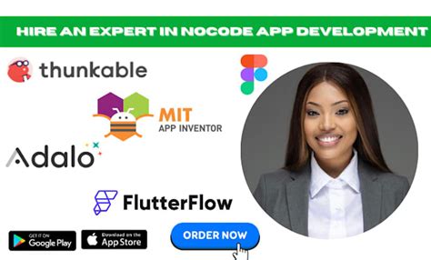 Develop A App On Thunkable Mit App Inventor Adalo Flutterflow And Figma By Delight550 Fiverr