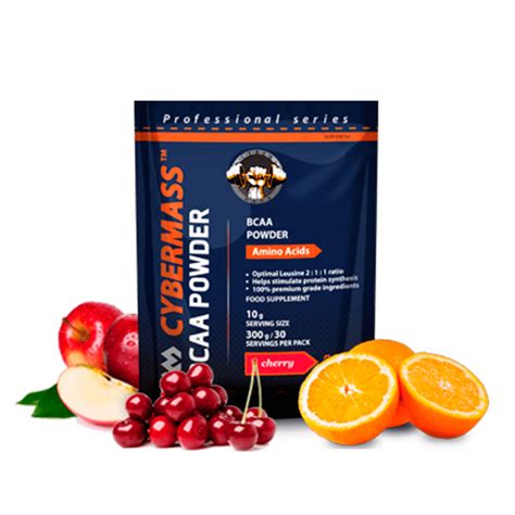 Купить Бца 2:1:1 в СПБ. BCAA CyberMass 300г - 790р.