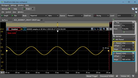 Waveforms Sdk 3115 Data Aquisition And Signal Generation Questions
