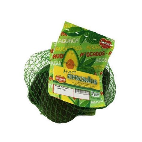 Del Monte Bag Of Avocados 3 Ct Delivery Or Pickup Near Me Instacart