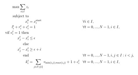 align alignment of multiple elements with indentation tex latex