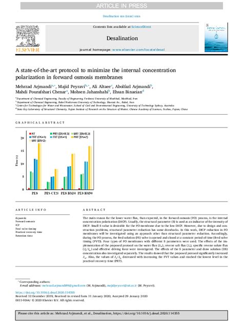 Pdf A State Of The Art Protocol To Minimize The Internal
