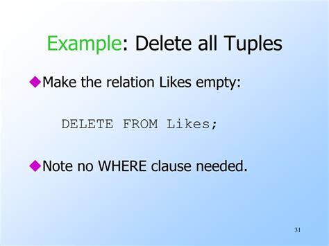 Ppt Introduction To Sql Multirelation Queries Subqueries Powerpoint