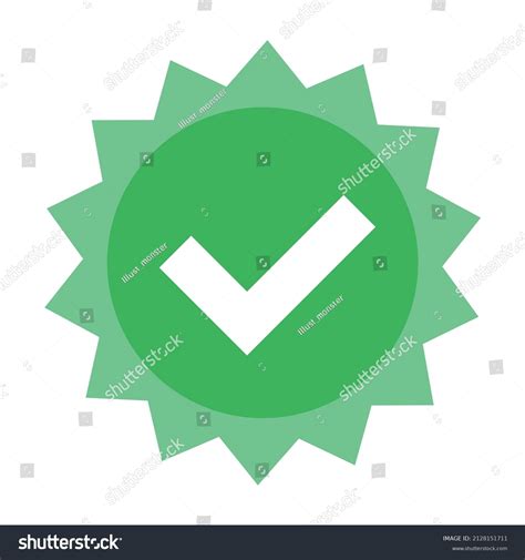 Checkmark Badge Icon Check Mark Label Stock Vector Royalty Free 2128151711 Shutterstock