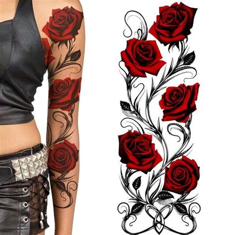 Gorgeous Rose Vine Tattoo Designs For A Stunning Look Artofit