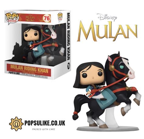 Mulan On Khan Funko Pop Vinyl Ride Disney Mulan Funko Pop Disney Funko Pop Vinyl Funko Pop Dolls