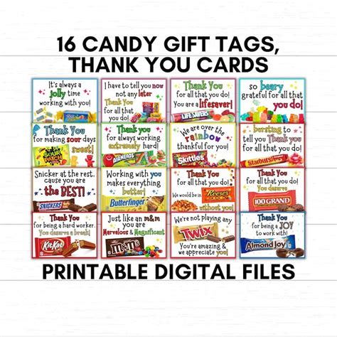41 Ideas For Cute Ways To Say Thank You With Candy Artofit
