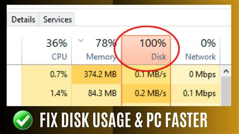 how to fix 100 disk usage in windows 10 11 youtube